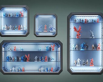 Omni Modular Display Case Acrylic Panels - Etsy