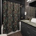 Weird Medieval Shower Curtain | Moody Esoteric Bathroom Decor | Dark ...