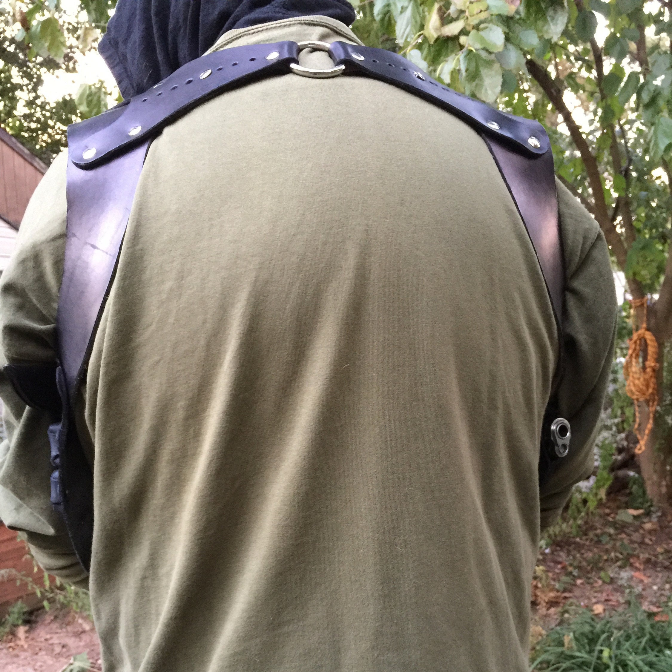 Leather Concealed or Open Carry Double Shoulder Harness does - Etsy