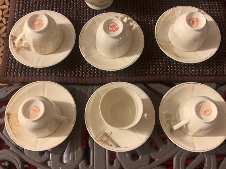 Uranium Glazed Made in Japan Tea Set - Etsy