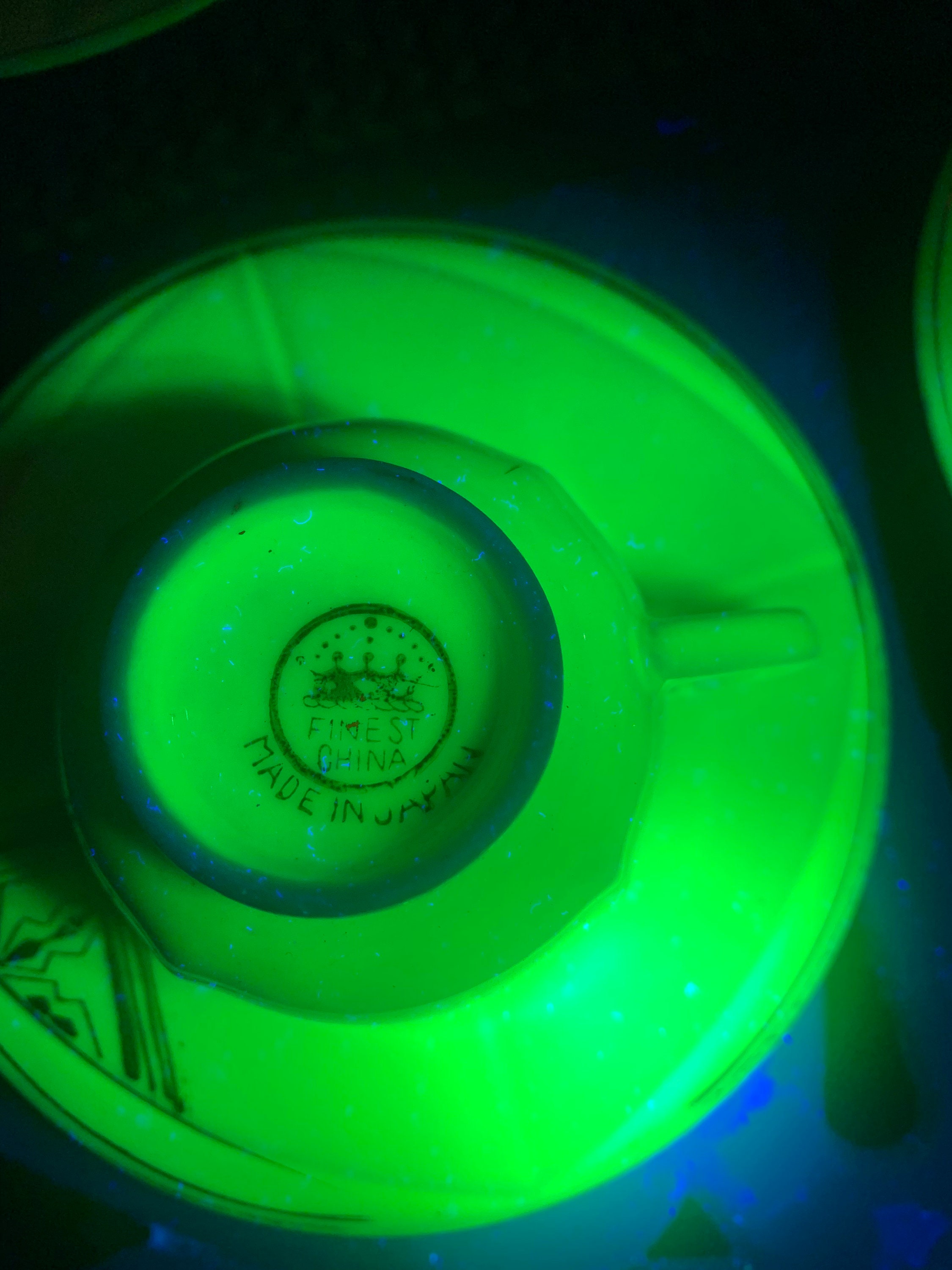 Uranium Glazed Made in Japan Tea Set - Etsy