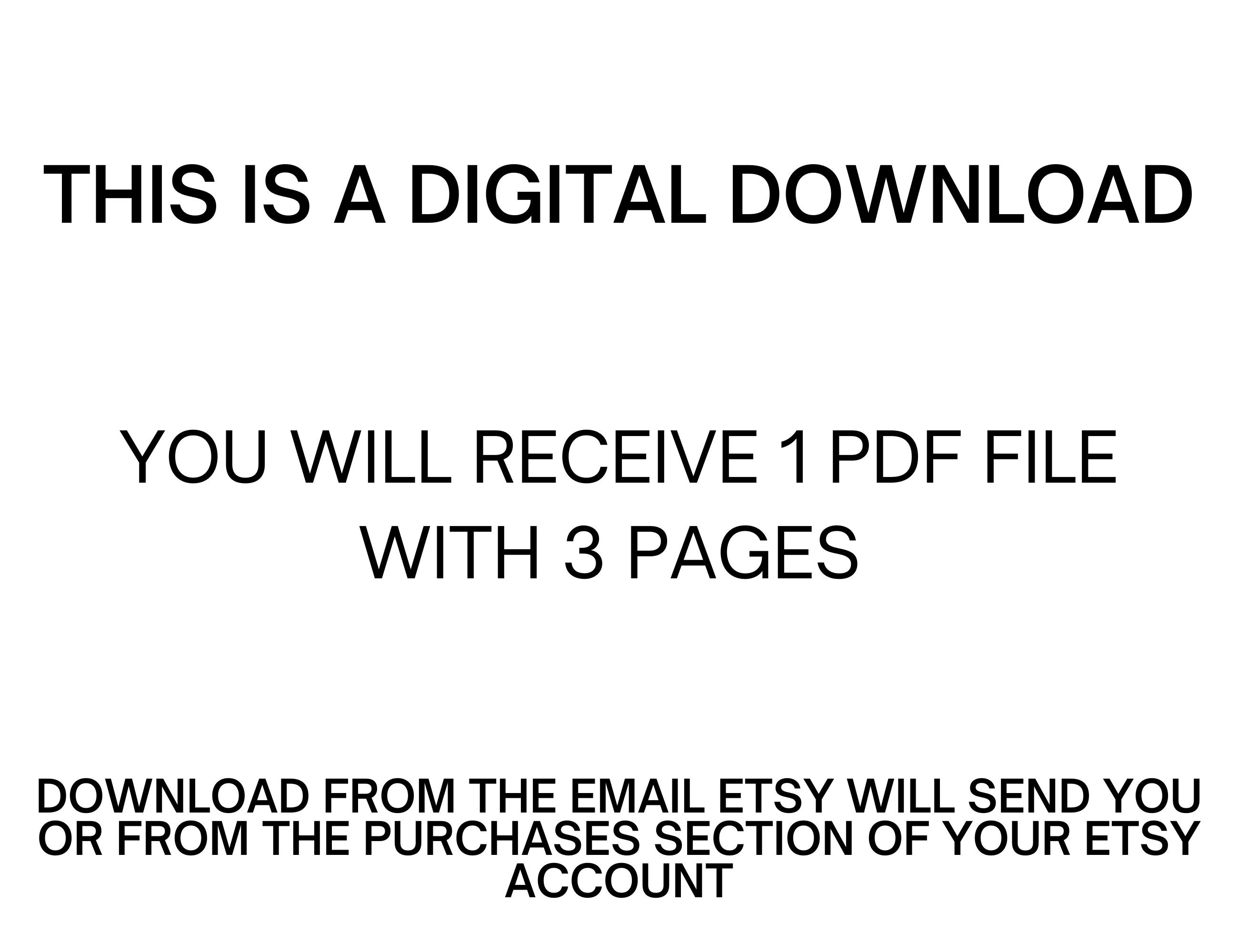 Graduation Gift List Printable With Thank You Note Tracker - Etsy