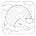50 Different Coloring Pages for Kids. PDF Download. Digital Coloring ...