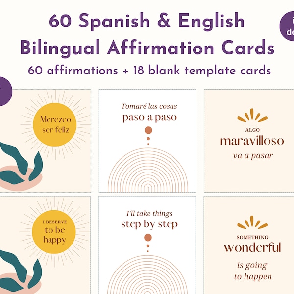 Spanish Cards - Etsy