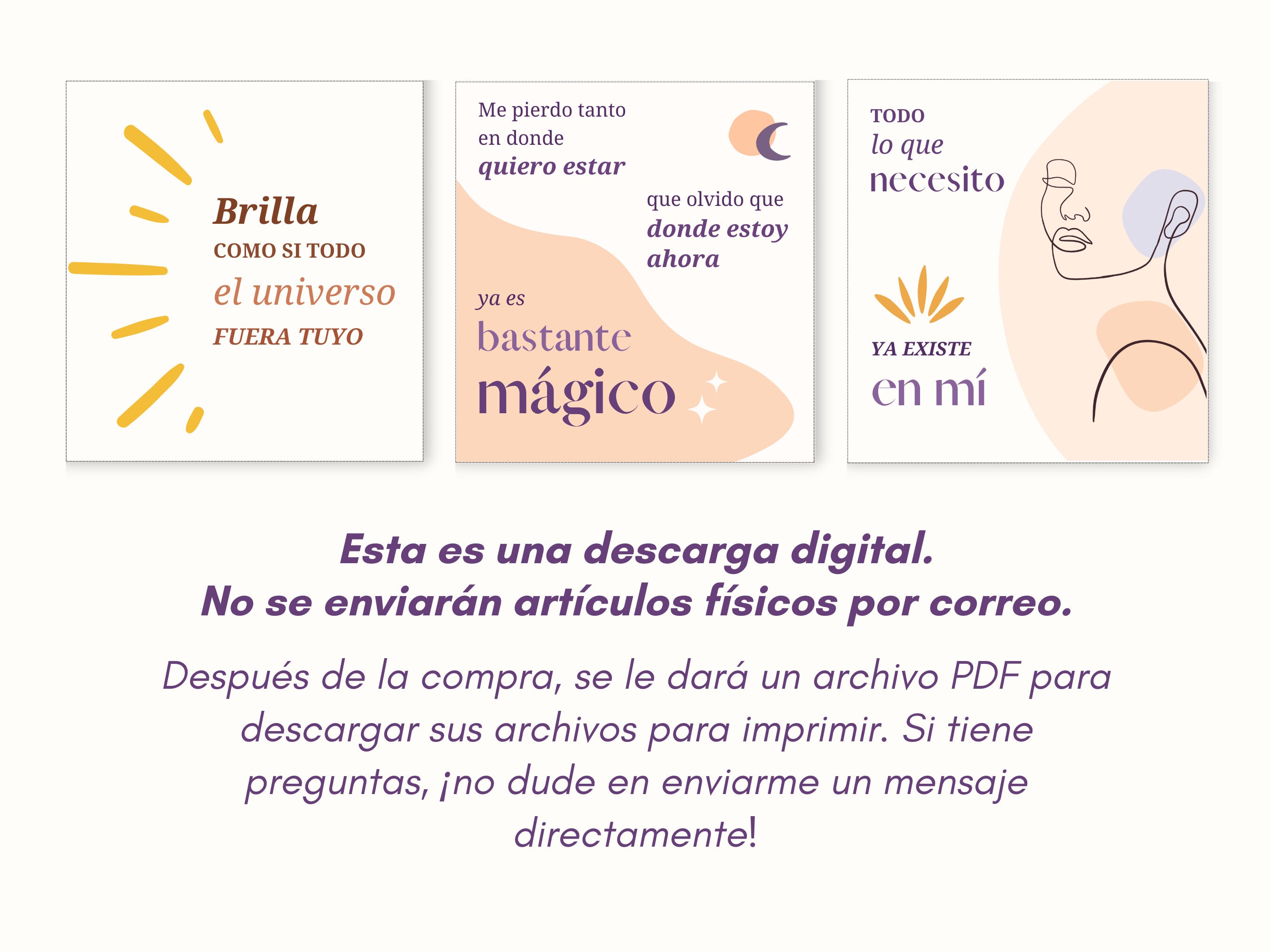 Spanish and English Self Love and Empowerment Affirmations to Heal Your ...