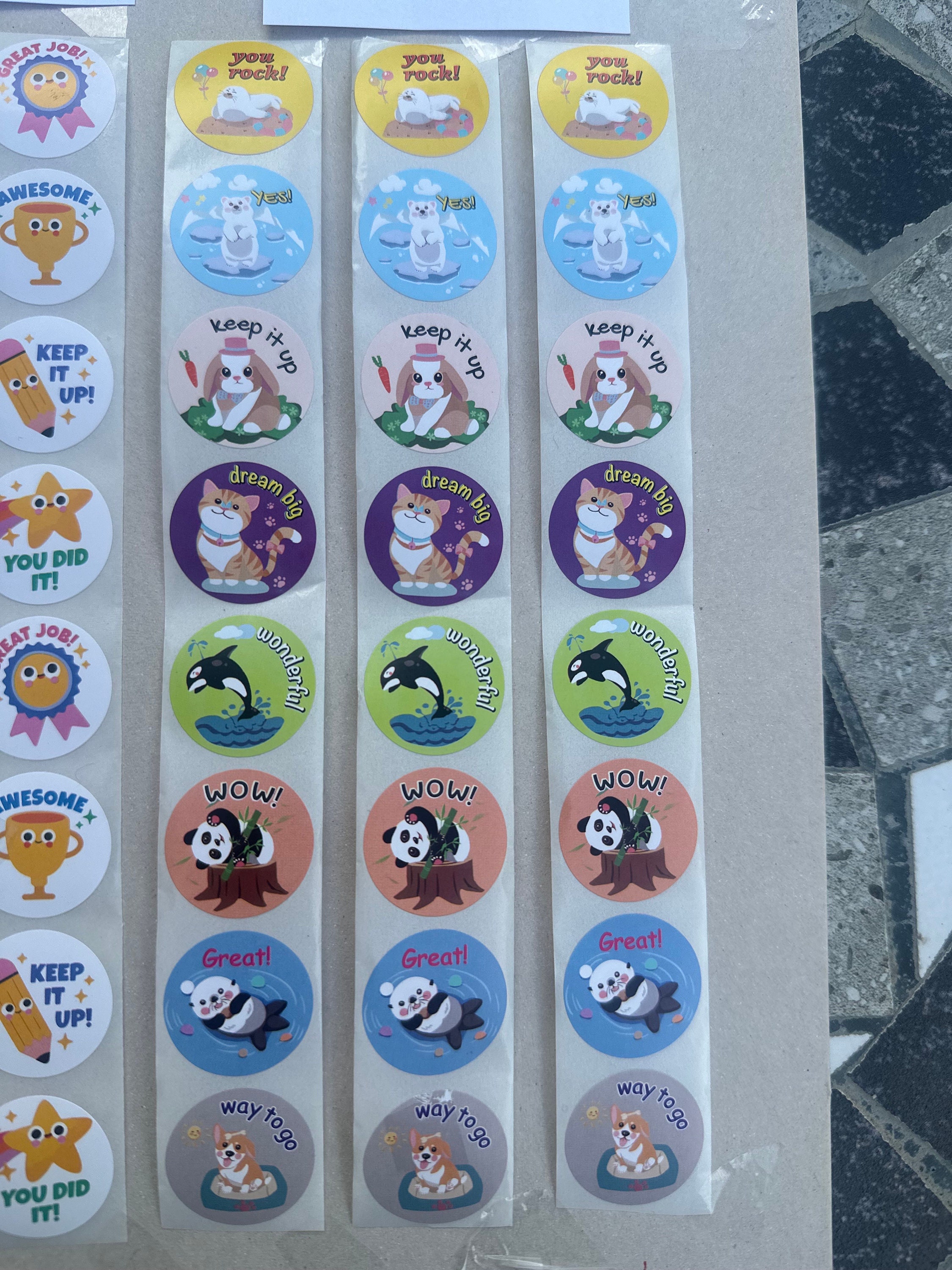 Reward Chart Stickersmotivationteachersparentsschoolpotty - Etsy