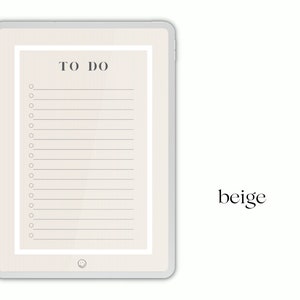 To Do List Digital Planner Templates Task List Digital Task - Etsy