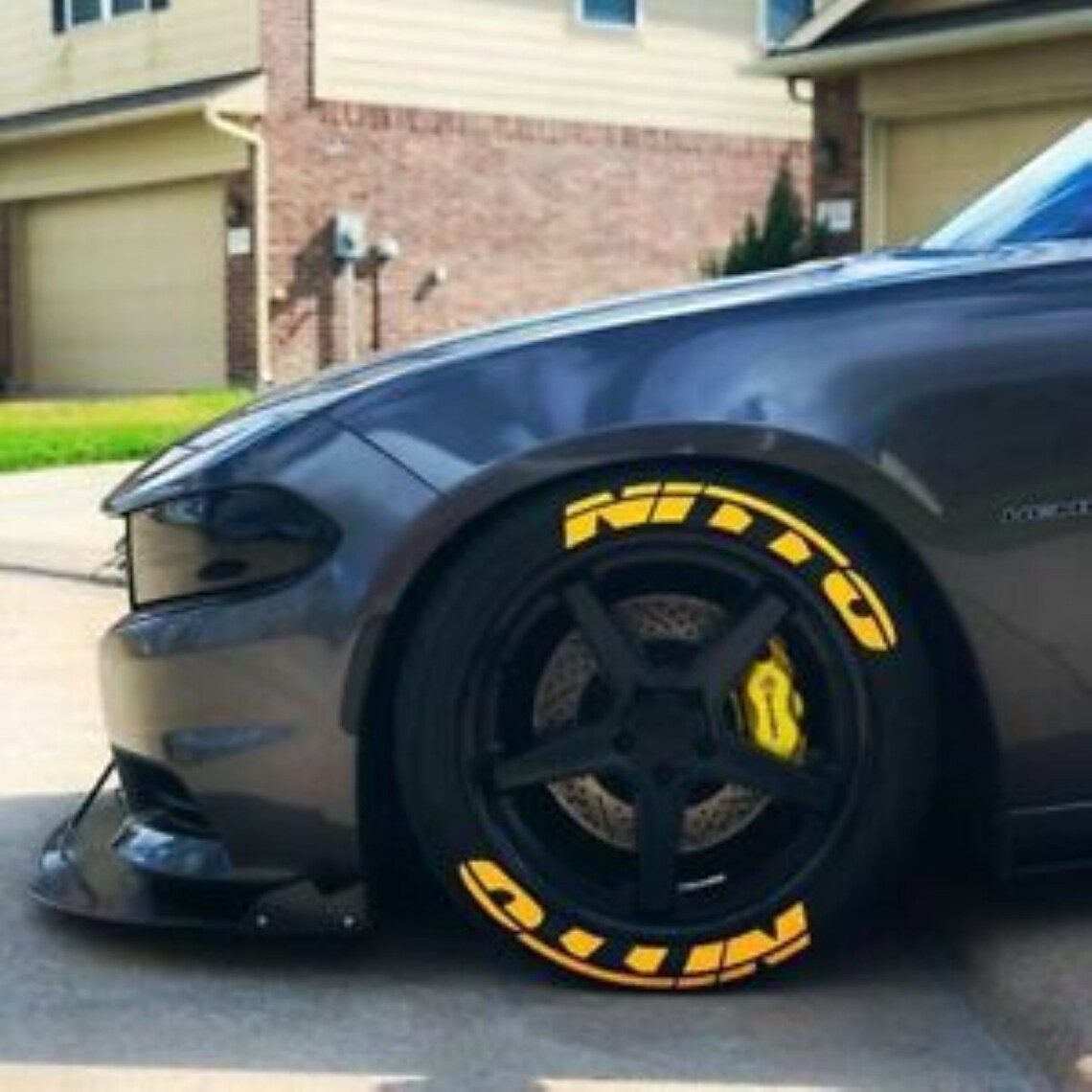 Permanent Nitto Tire Lettering Stickers 1.00 for 14 to 22 8 Pcs Kit - Etsy