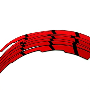 Permanent Chevrolet Racing Tire Lettering Stickers 1.25" for 14" to 22 ...