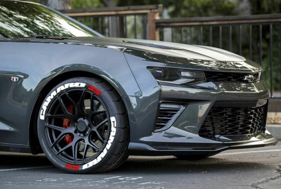 Permanent Camaro SS Tire Lettering Stickers 1.25 for - Etsy
