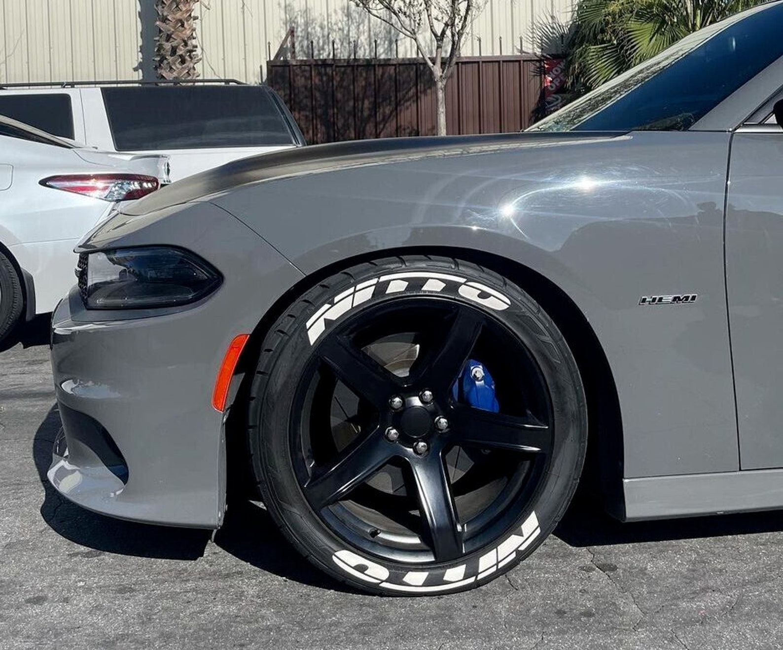 Permanent Nitto Tire Lettering Stickers 1.25" for 14" to 22" 8 Pcs Kit ...