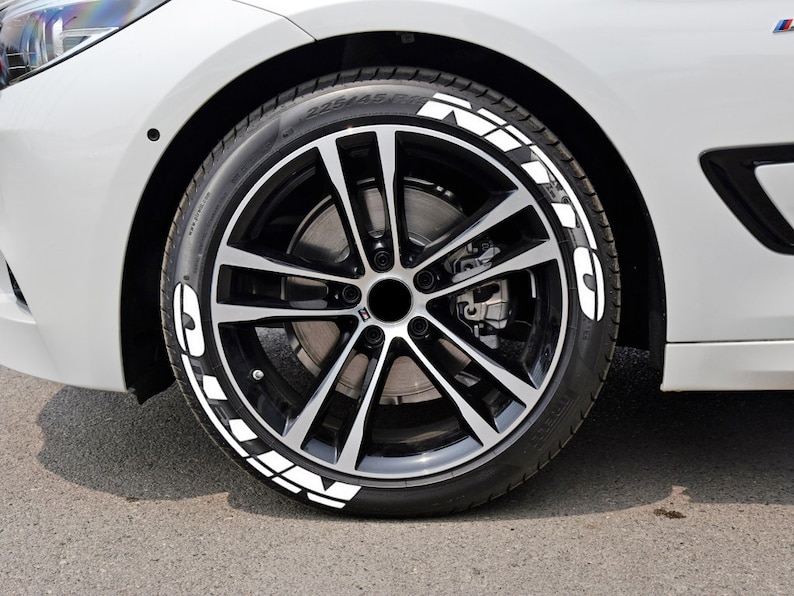 Permanent Nitto Tire Lettering Stickers 1.25 for - Etsy