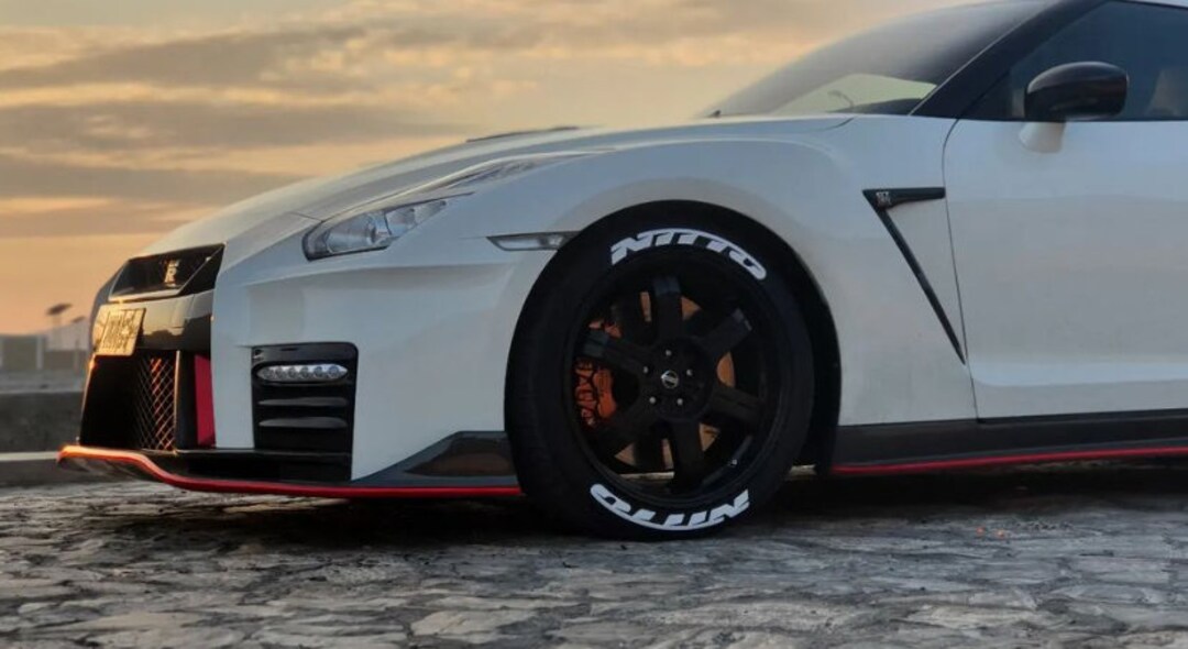 Permanent Nitto Tire Lettering Stickers 1.25 for - Etsy