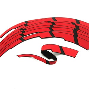 Permanent Chevrolet Racing Tire Lettering Stickers 1.25" for 14" to 22 ...