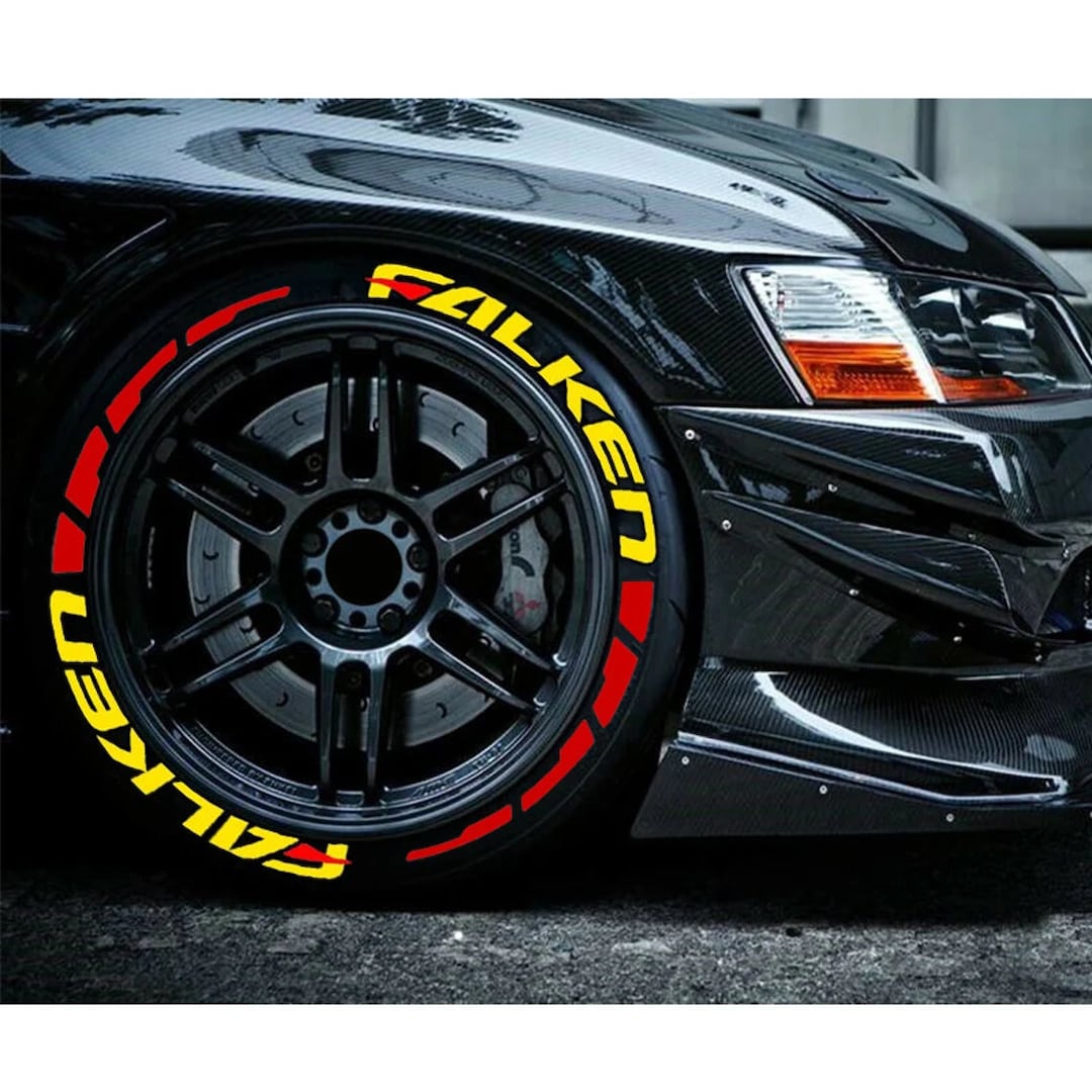 Permanent Falken Tire Lettering Stickers 1.25 for - Etsy