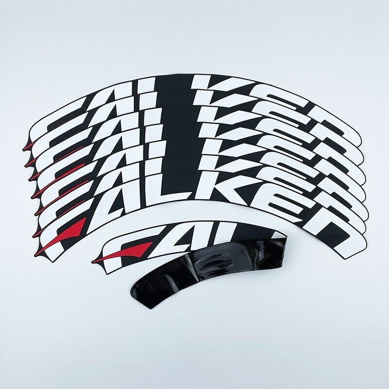 Permanent Falken Tire Lettering Stickers 1.25 for 14 to 22 16 Pcs Kit ...