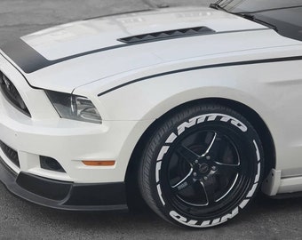 Permanent Toyo Tires Proxes Tire Lettering Stickers 1.25 Letters for 14 ...