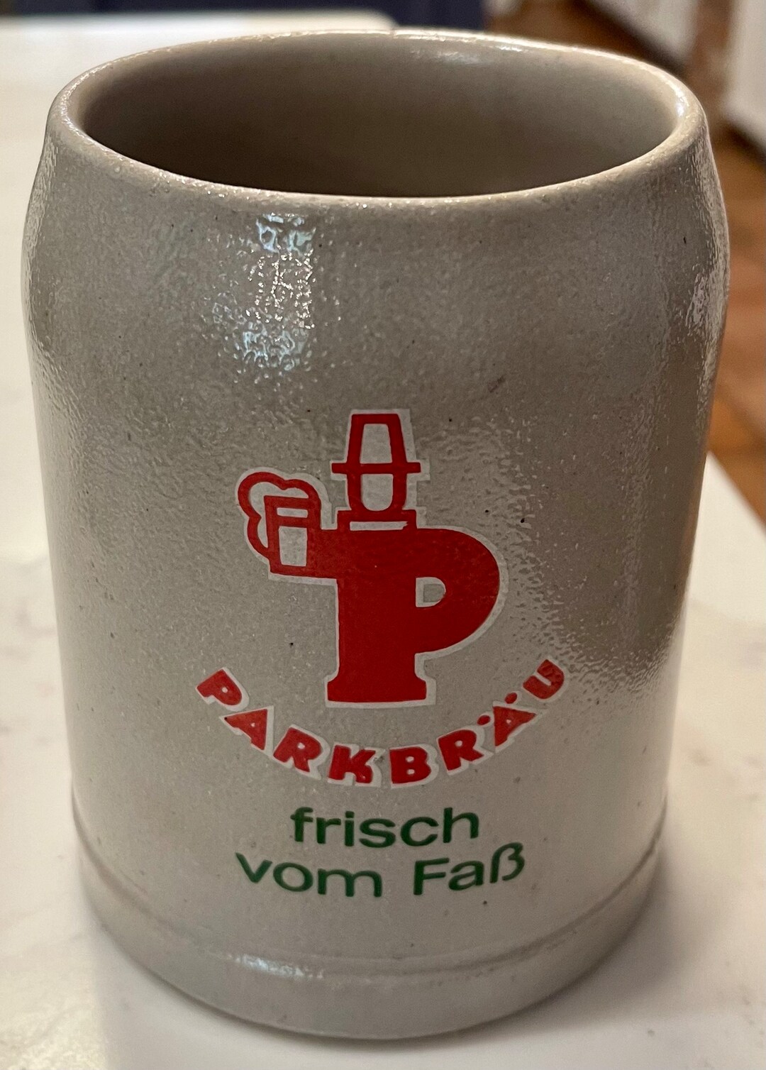 Vintage Parkbrau Frisch German Ceramic/stoneware Beer Stein. Item is in ...