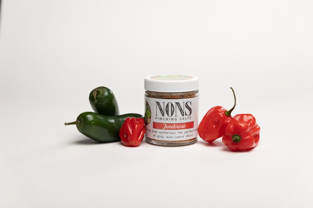 Tenebroso Smoky Spicy Seasoning Salt Made With Carolina Reaper Peppers ...