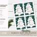 Christmas Gift Exchange Printable, Secret Santa Gift Exchange Tag ...