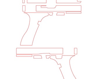Glock 17 Template - Etsy