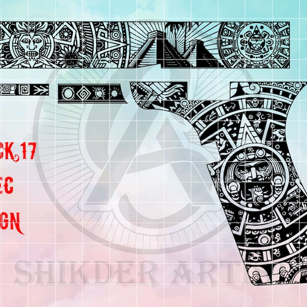 Firearm Laser Engraving Template - Etsy