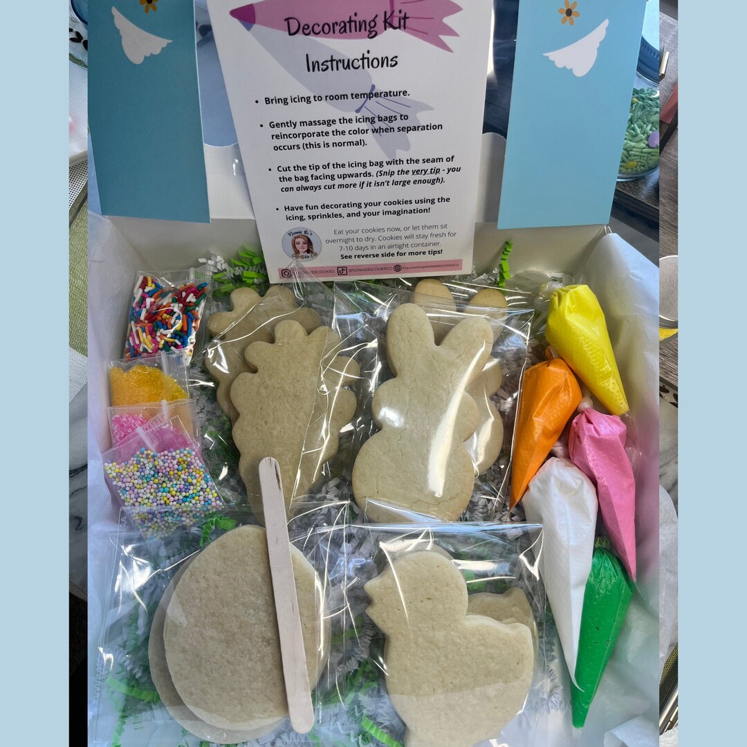 Pre-order Ships 3/15 or Later Easter DYO Cookie Kit DYO Cookie ...