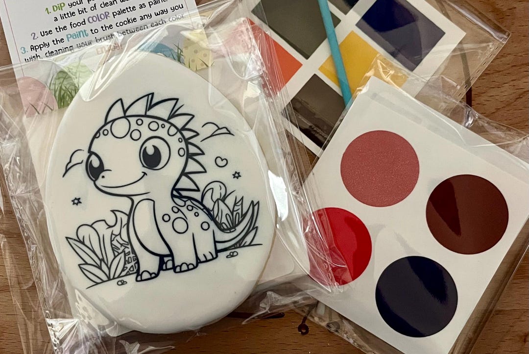 Paint Your Own Cookie Kit | PYO Cookie Decorating | Party Kit | Holiday ...