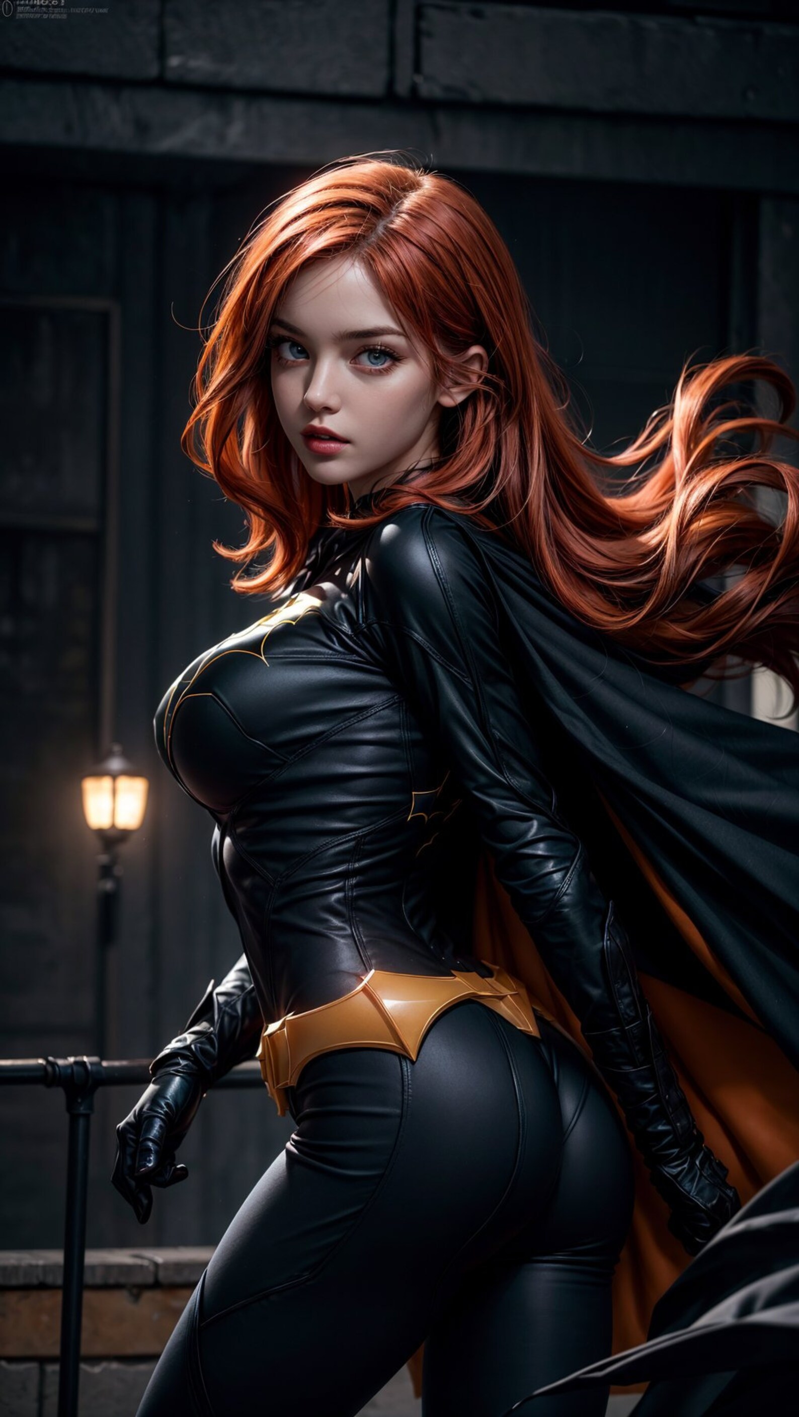 Batgirl Fan Art Multiverse 24 Art Cards AI Comic Art Characters Fan Art ...