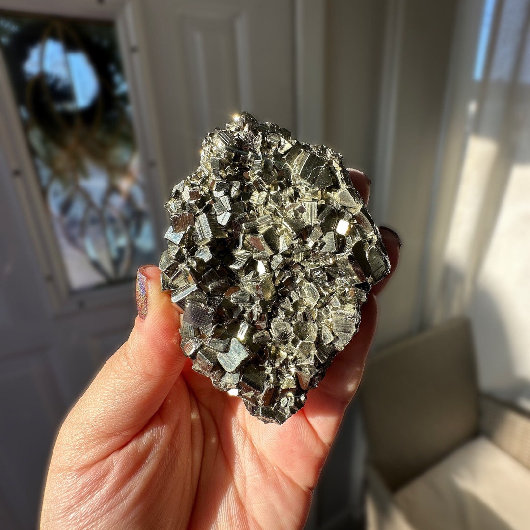 Sparkly Pyrite Crystal Pyrite Cubes Pyrite Specimen Pyrite - Etsy