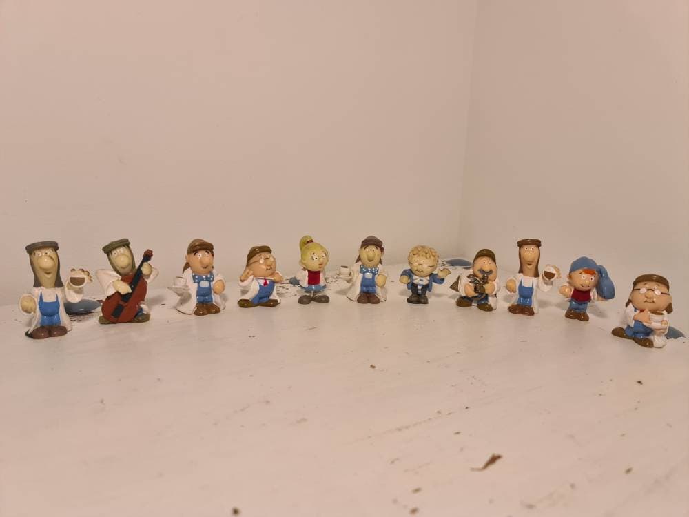 Tetley Tea Folk Figures Collectibles - Etsy