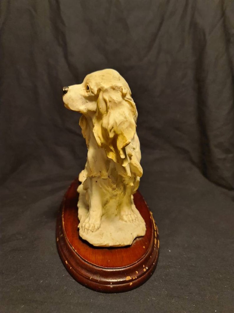 Vintage Buff American Cocker Spaniel Figurine - Etsy