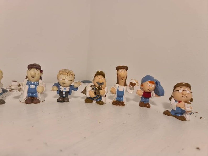 Tetley Tea Folk Figures Collectibles - Etsy