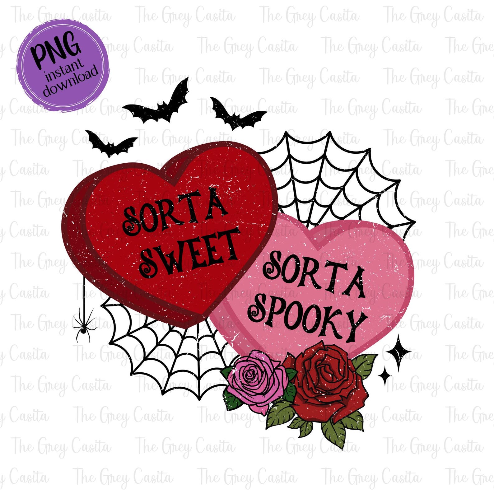 Sorta Spooky, Sorta Sweet, Goth Valentine, Dark Valentine, Spooky ...