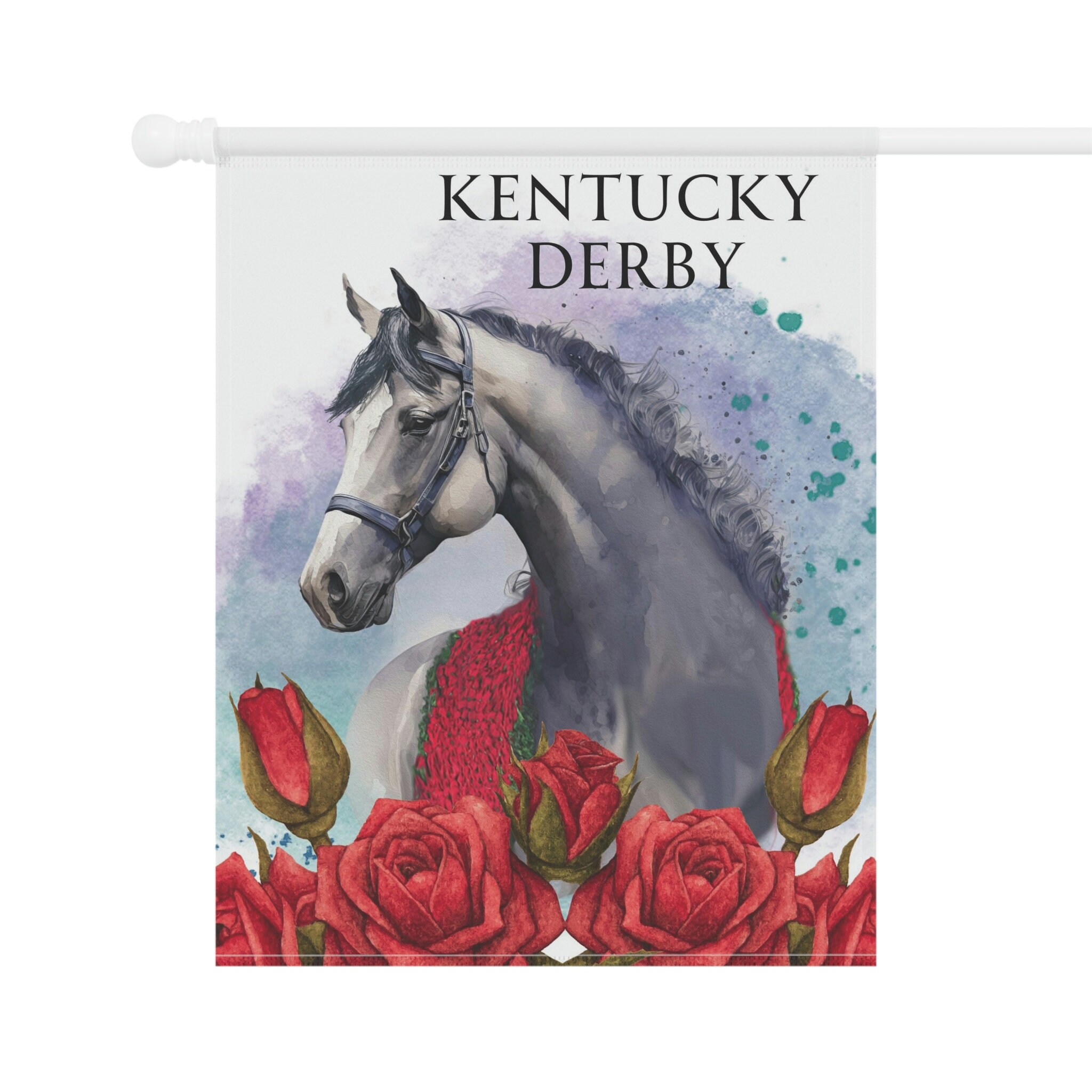 Kentucky Derby Party Garden & House Banner Derby Day Banner - Etsy