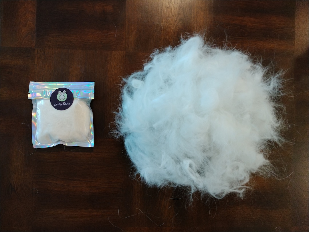 Angora Rabbit Wool Sample - Etsy