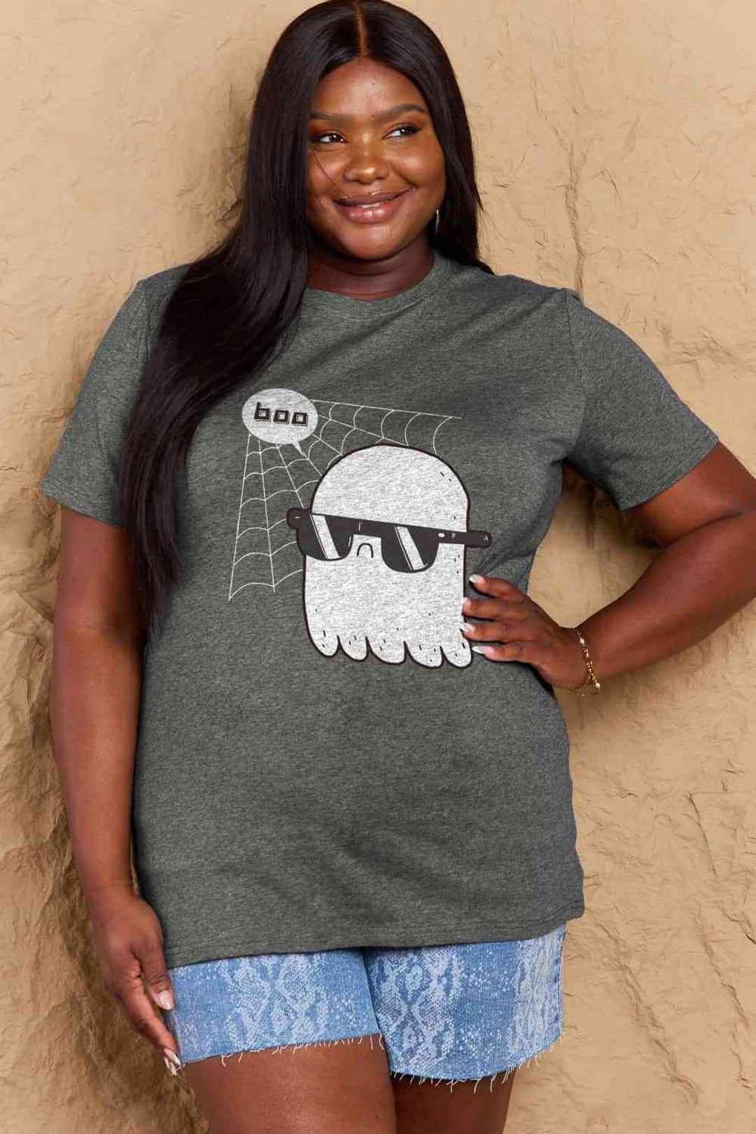 Simply Love BOO Graphic Cotton T-shirt - Etsy