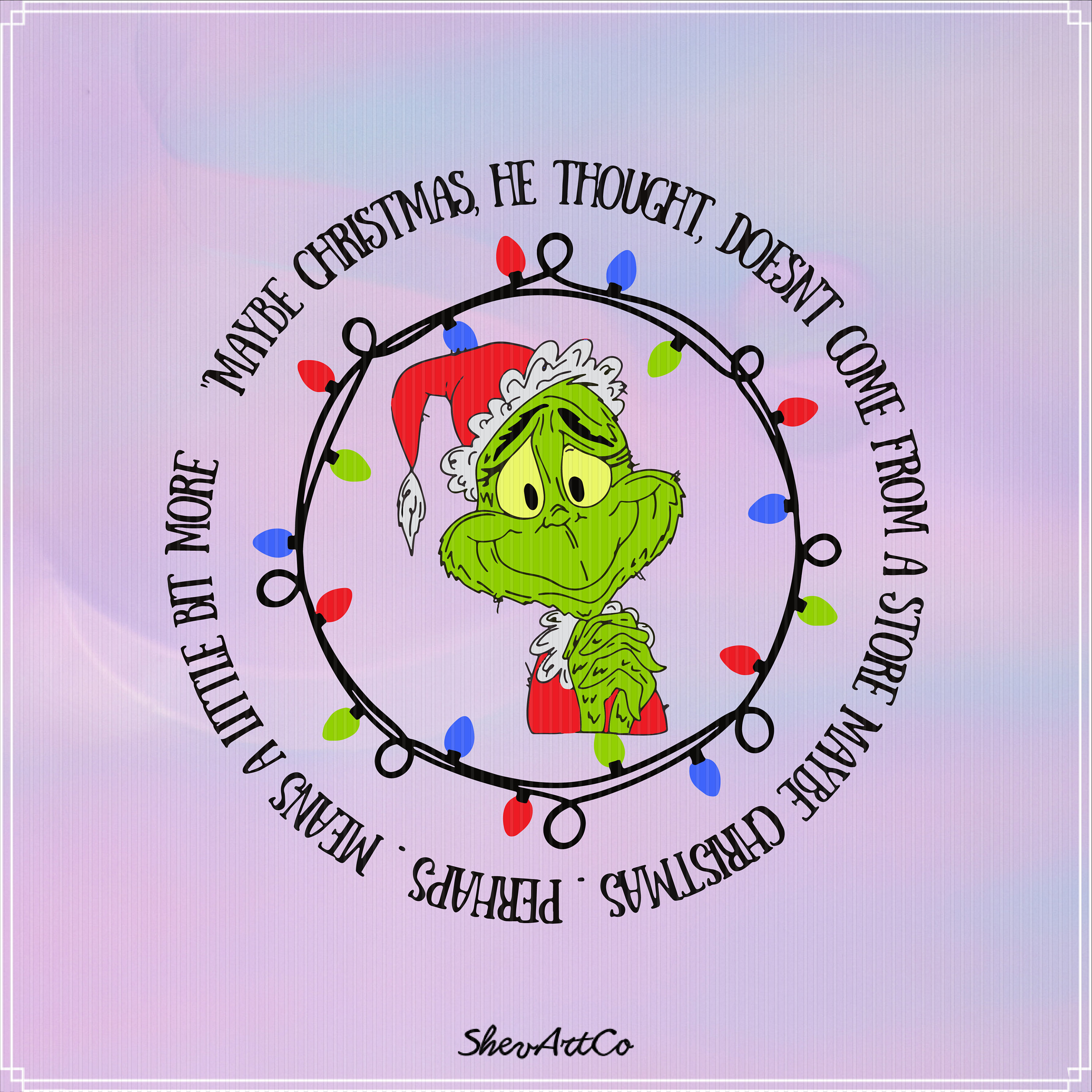 Maybe Christmas Means More Sign - Etsy