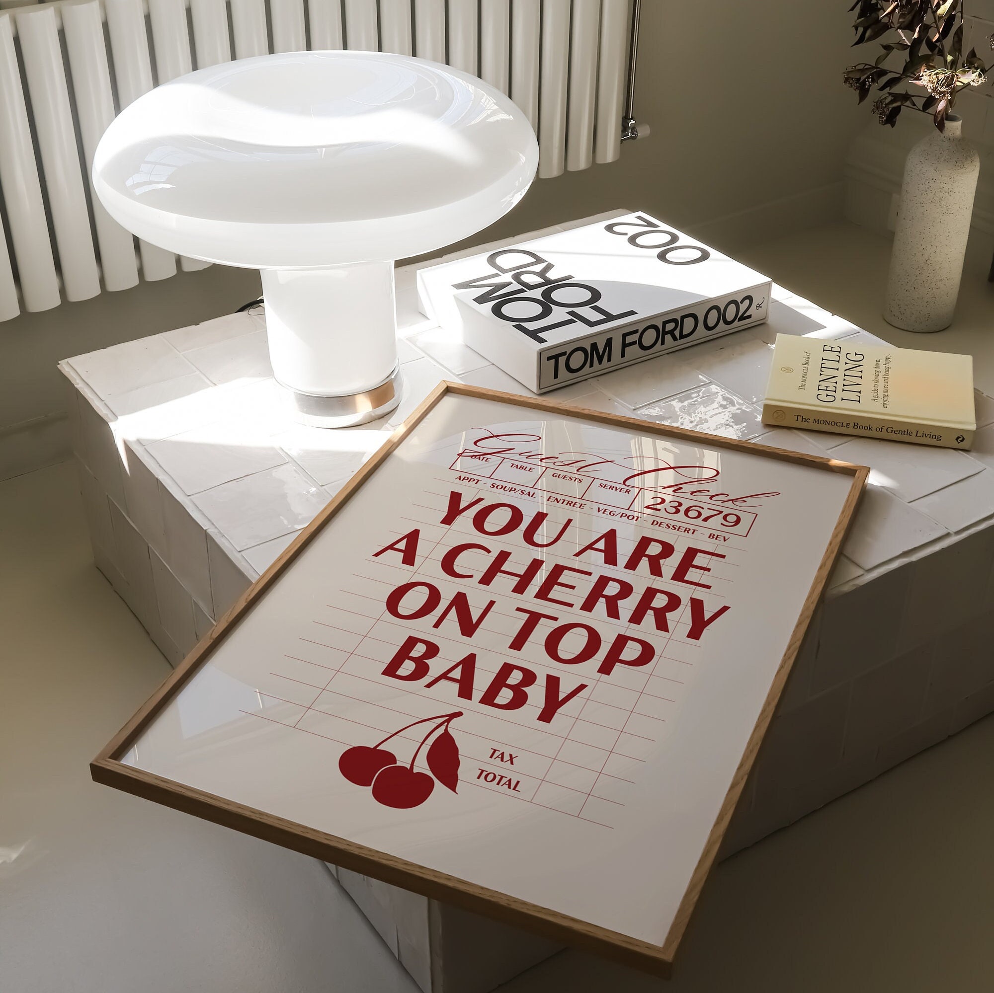 Downtown Girl Aesthetic Print Coquette Guest Check Poster 70s - Etsy