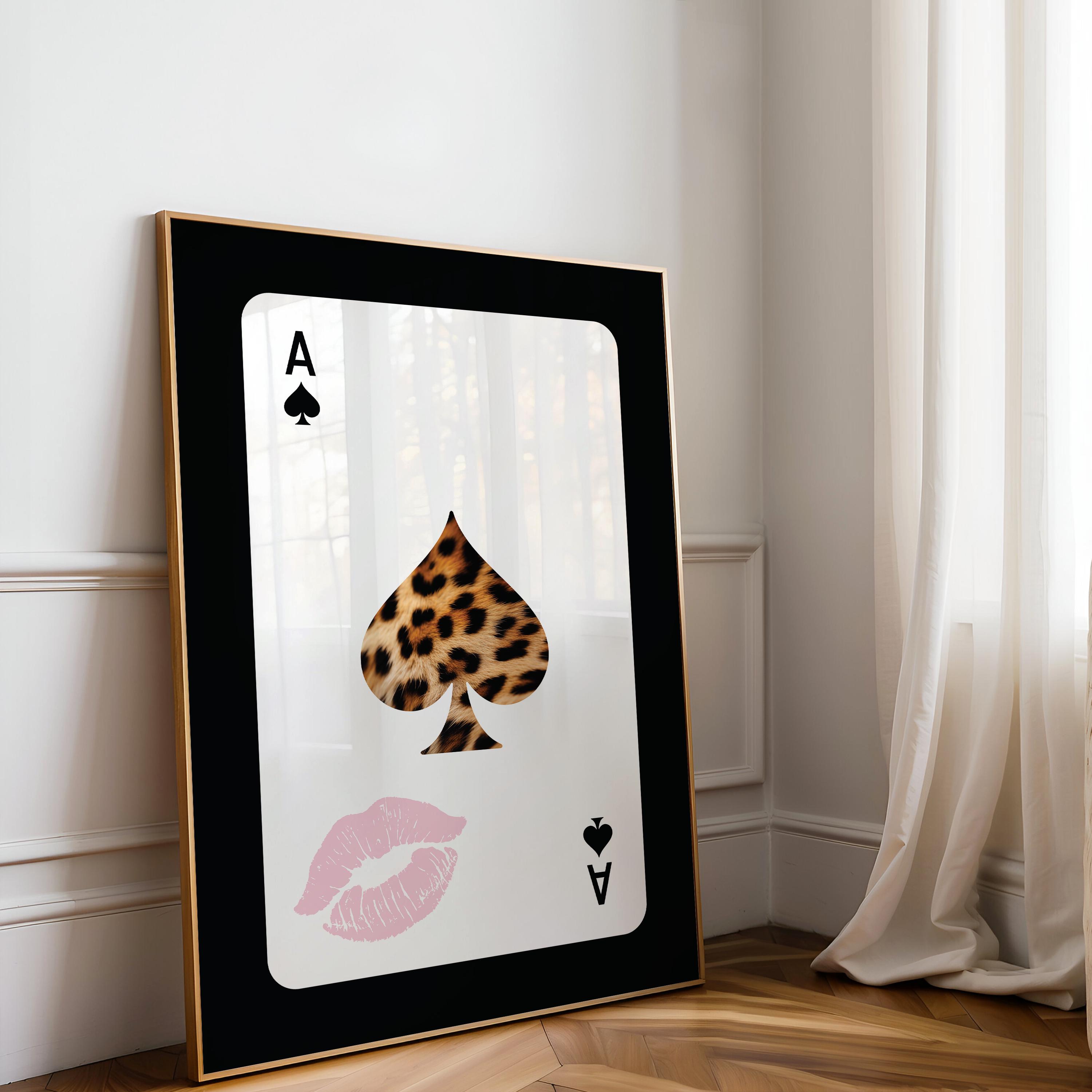 Y2K Leopard Print Poster Set, Funky Retro Wall Art (digital Download ...