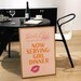 Girl Dinner College Apartment Print Funny Kitchen Prints - Etsy