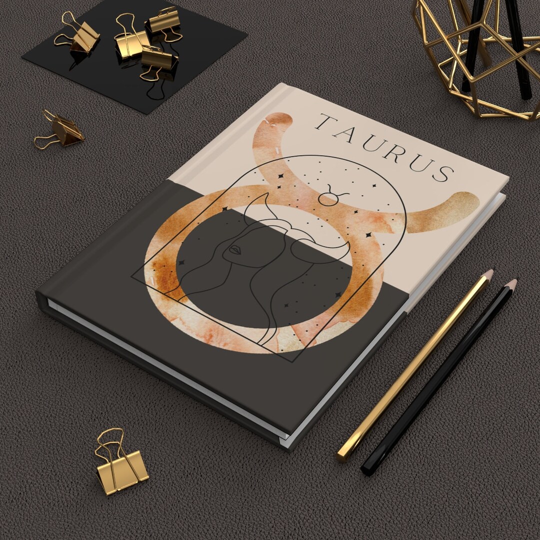 Taurus Astrology Zodiac Sign Horoscope Journal Notebook Hard - Etsy