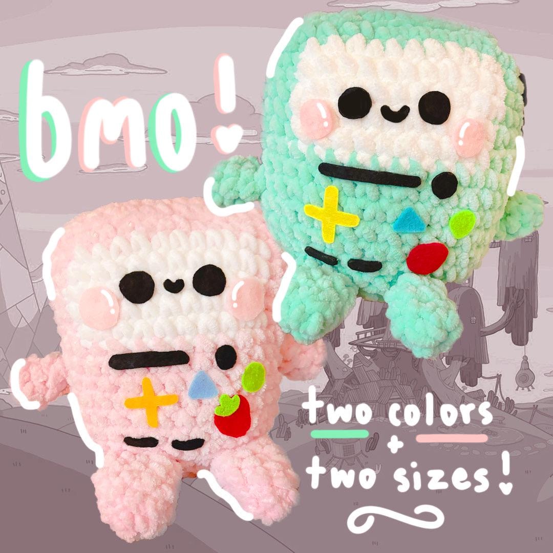 BMO Crochet Plush - Etsy