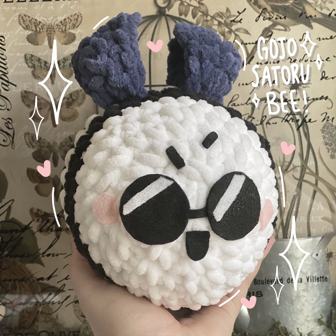 Gojo Satoru Crochet Bee Plushie - Etsy Canada