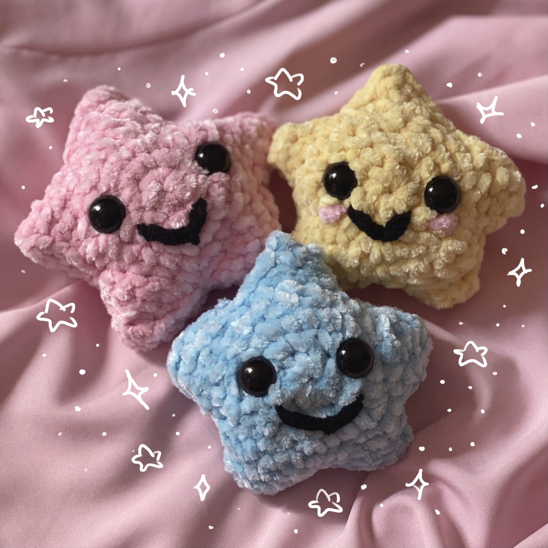 Cute Mini Star Plushie - Etsy
