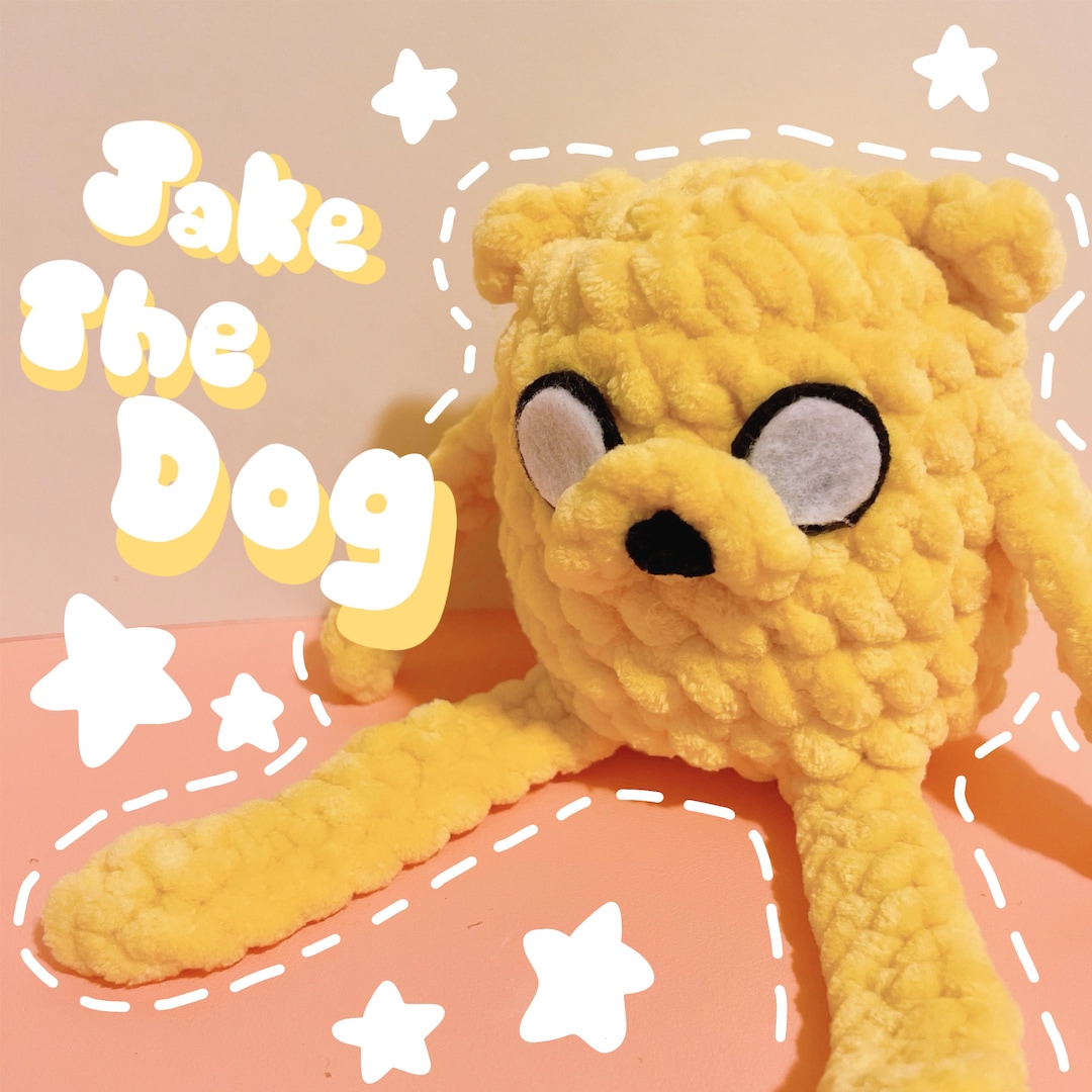 Jake the Dog Crochet Plush - Etsy