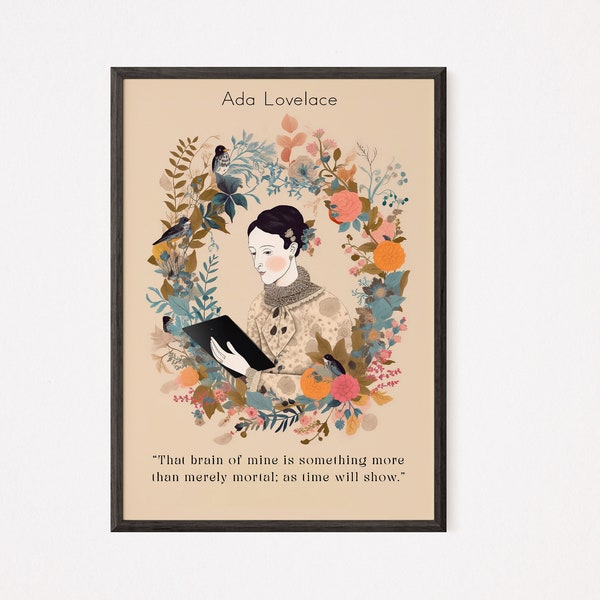 Ada Lovelace Art - Etsy