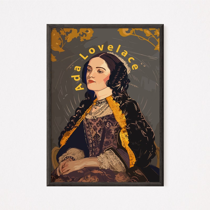 Ada Lovelace Art - Etsy