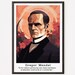 Gregor Mendel Genetics Poster - Digital Download Art | Biology Science ...