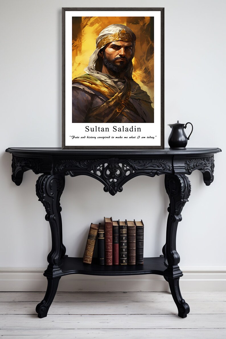 The History Icons - Sultan Saladin - Empowering Quote for Kids and ...